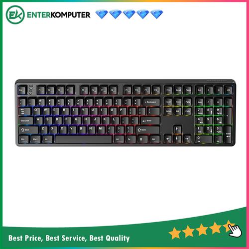 Promo 1STPLAYER DK6.0 Black - Gaming Mechanical Keyboard 104 Keys ...