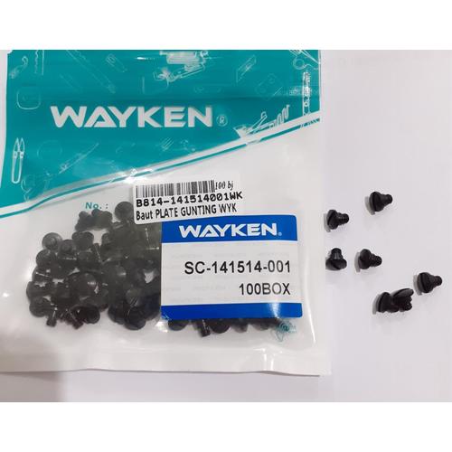 Jual 141514-001 Wayken Baut Kulit Gunting Mesin Jahit Lobang Kancing B814 - Jakarta Barat ...