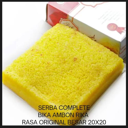 Jual BIKA AMBON RIKA RASA ORIGINAL BESAR 20X20CM OLEH OLEH KHAS MEDAN ...
