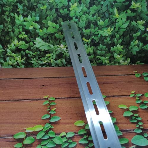Jual Rel MCB Aluminium 1 Fungsi 1M Din Rail MCB Aluminium 1 Meter rell ...