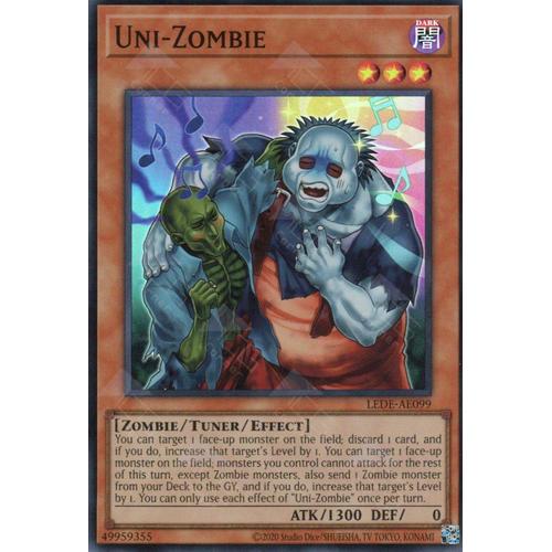 Jual Uni-Zombie | Rarity | Yugioh AE LEDE-AE099 - SUPER RARE - Jakarta ...
