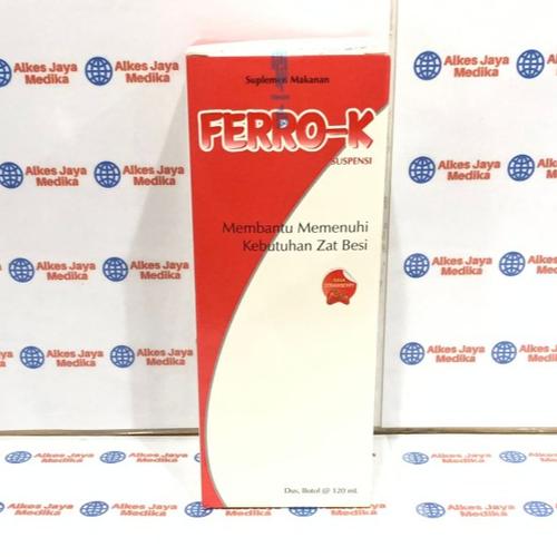 Jual Ferro-K Sirup 120 ml - Vitamin Zat besi anak - Kota Tangerang ...