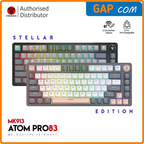Promo Fantech MK913 Atom PRO83 RGB Stellar 80% Keyboard Wireless Gaming ...