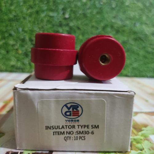 Jual Isolator Type SM 30-6 Merah Gaitor Panel sm30-6 dudukan busbar ...
