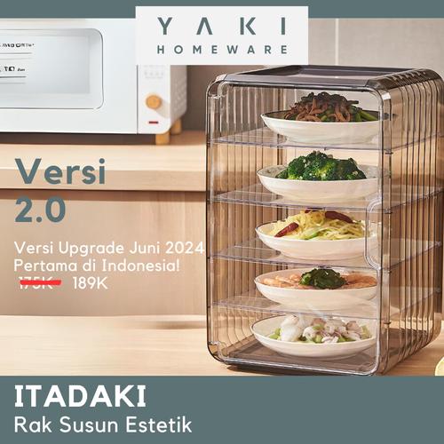 Promo YAKI - ITADAKI Lemari Tudung Saji Lauk Anti Debu Lemari Penyimpan ...