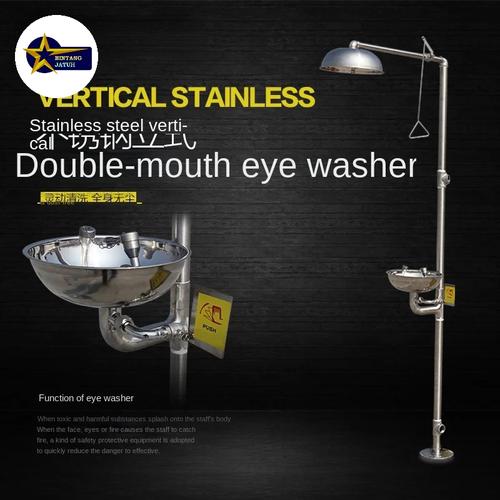Jual Emergency Eyewash Shower Station/ Stand Eye Wash - Dengan Pedal ...