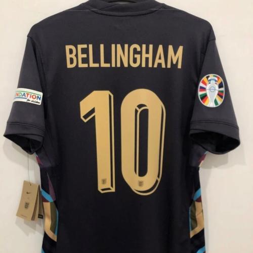 Jual Jude Bellingham #10 England National Team Away Jersey Euro 2024 ...