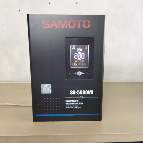 Jual Stabilizer SAMOTO AVR Stabilizer Relay Type SR5000 VA Relay ...