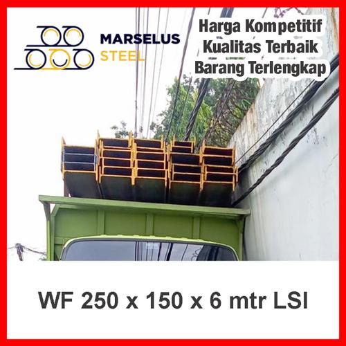Jual WF 250 x 125 x 12 meter Besi IWF 250 Wide Flange Beams Lautan ...