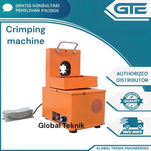 Jual Mesin pres selang AC benang//air hose crimper crimping machine ...