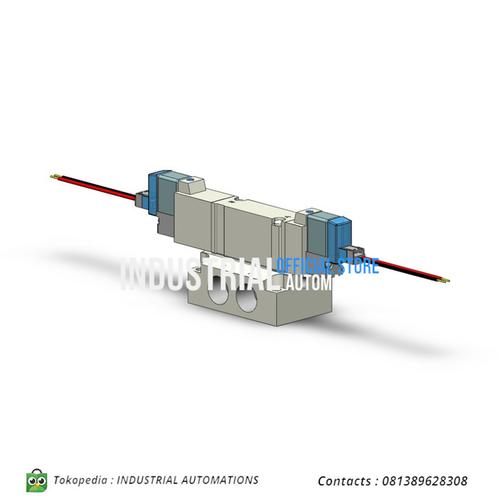 Jual SMC SY5440-5LZ-02 (24V DC) Solenoid Valve Base Mounted Series ...