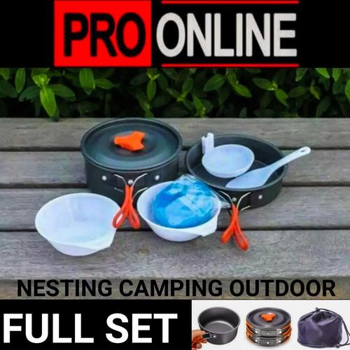 Jual Terpopuler Alat Masak Panci Kemping Gunung. Cooking Set DS-200 ...