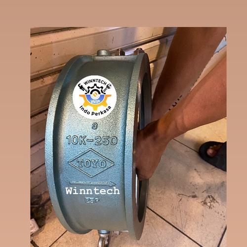 Jual Wafer check valve TOYO double door DN200 size 8 inch - Jakarta ...