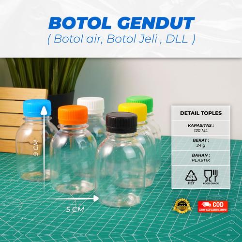 Jual [BOTOL GENDUT] - BOTOL PLASTIK GENDUT - PLASTIK LEBIH TEBAL - 120 ...