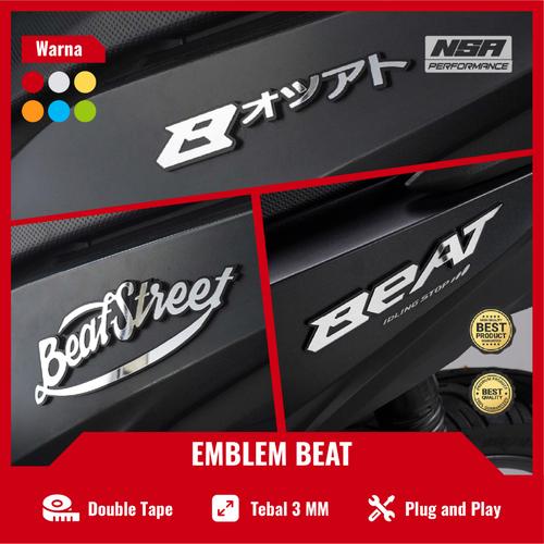 Promo EMBLEM BEAT 3D LOGO TIMBUL HONDA BEAT VARIASI BODY MOTOR BEAT 1 ...