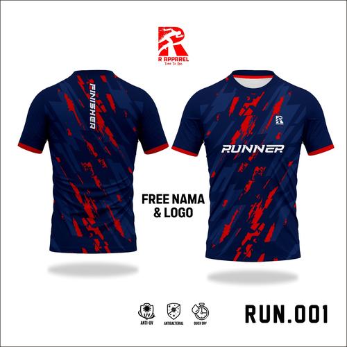 Jual JERSEY LARI | RUNNING DESIGN TERBARU CUSTOM FREE NAMA FULLPRINTING ...