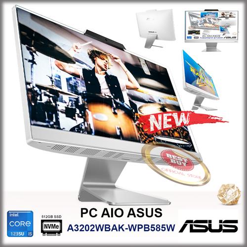 Promo ASUS AIO ALL IN ONE a3202wbak-wpb585w WHITE CORE i5-1235u 8GB ...