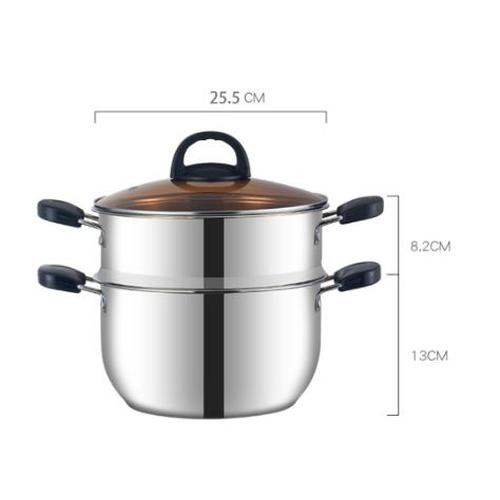 Promo Panci Steamer/ Panci pengukus lubang besar kukus Stainless Steel ...