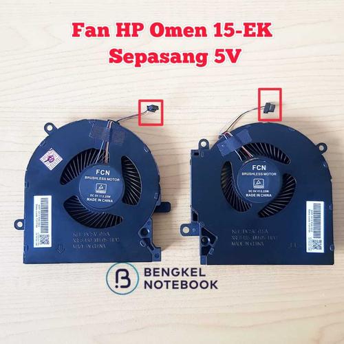 Jual Fan HP Omen 15-EK 15-EN 15-EK0005LA L98737-001 5V Sepasang - Kota ...