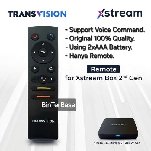 Jual Remote remot Stb Transvision Gen2 Android Box TV Original 100% ...