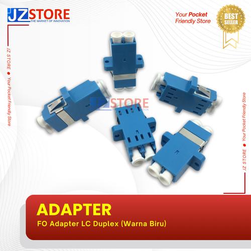 Jual FO Adapter LC Duplex (Warna Biru) - Kota Medan - JZTECH.ID | Tokopedia