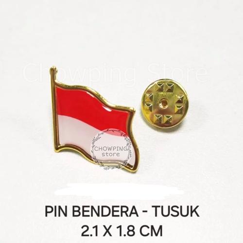 Jual Pin Bross Bendera Merah Putih - Jakarta Barat - Chowping Store ...