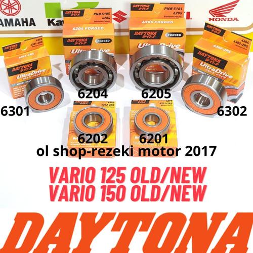 Jual LAHAR BEARING RASIO GARDAN GEARBOX SET ISI 6 VARIO 125 150 OLD DAN ...