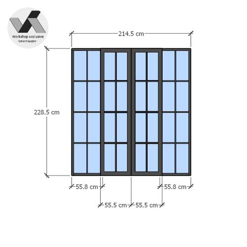 Jual Pintu Aluminium Sliding (pesanan husus LA) - Jakarta Selatan ...