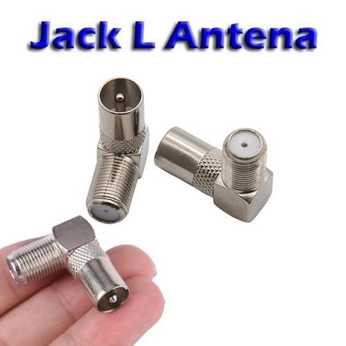 Jual Konektor Jack Colokan Antena TV Bentuk Model L Siku Drat Bengkok ...