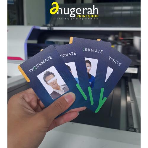Jual Cetak PVC Card UV Id Card Member / Pelajar / Karyawan Custom Murah ...