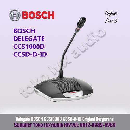Jual Microphone delegate bosch ccs1000d ccsd d id original garansi resmi pt robert bosch ...