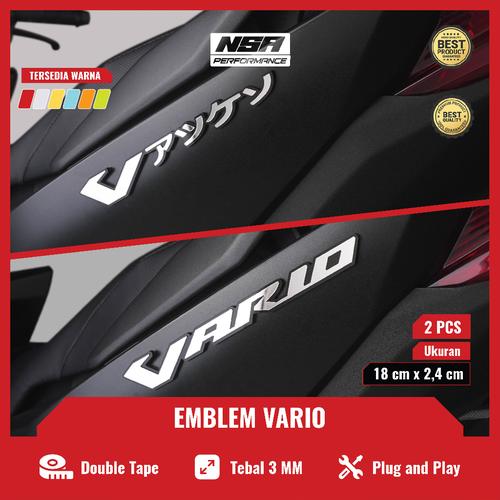 Promo EMBLEM VARIO 3D AKSESORIS LOGO TIMBUL HONDA VARIO VARIASI BODY ...