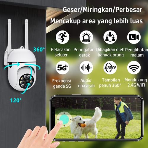 Promo V380 PRO Kamera v380 pro cctv wifi outdoor cctv wifi FULL HD ...
