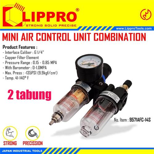 Jual Lippro 2 tabung Air Filter Control Regulator Saringan Udara ...