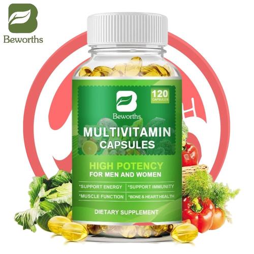Promo BEWORTHS Kapsul Multivitamin & Mineral untuk Dukungan Nutrisi ...