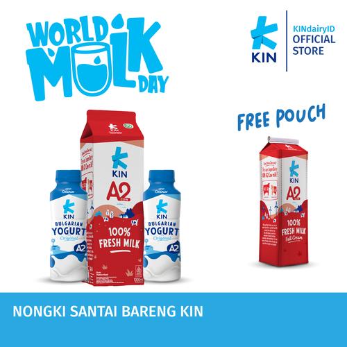 Promo Nongki Santai bareng KIN - BUY KIN A2 Fresh Milk and Yogurt GET ...