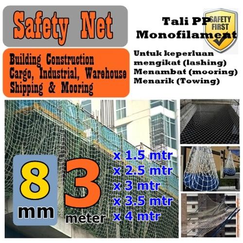Jual Safety Net 8 mm Kotak 10cm 3 mtr x | JARING CARGO CONTAINER TRUCK ...