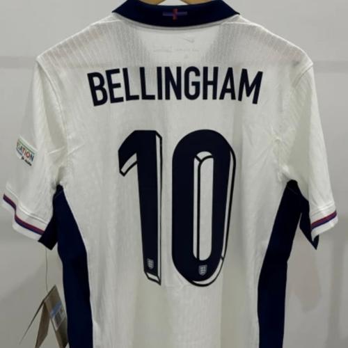 Jual Jude Bellingham #10 England National Team Home Jersey Euro 2024 PI ...