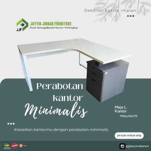 Jual Meja kantor/staff letter L - Kota Tangerang - JJFsecondkantor ...