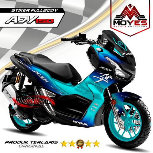 Promo DECAL STIKER PREMIUM BERKUALITAS FULLBODY MOTOR HONDA ADV 150 ...