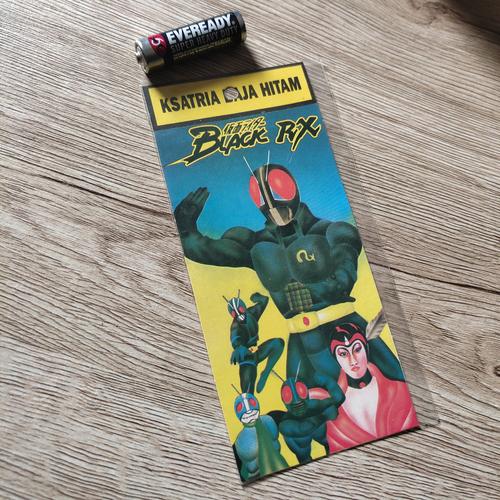 Jual Stiker Jadul Ksatria Baja Hitam Original tahun 1994 Hadiah Kaset ...