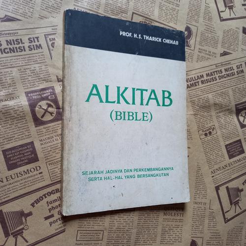 Jual Alkitab (bible) sejarah jadinya dan perkembangannya serta hal-hal ...