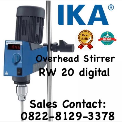 Jual IKA RW20 Digital Overhead Stirrer - IKA RW 20 Digital (Only Alat ...
