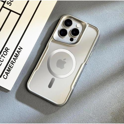 Promo Casing Magsafe iPhone 15 14 13 12 11 PRO MAX Titanium Armor ...
