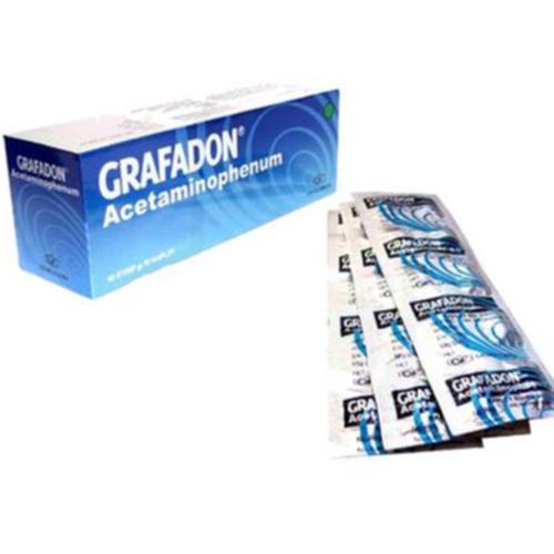 Jual GRAFADON 500 MG STRIP 10 KAPLET / BOX 100 KAPLET - lembar 10tab ...