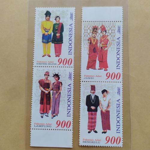 Jual Prangko Indonesia 2000. Pakaian Adat Nusantara ( 2 ) - Jakarta ...