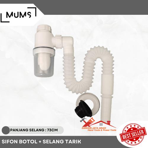 Jual Sifon wastafel botol model soligen/ sifon botol plus selang ...