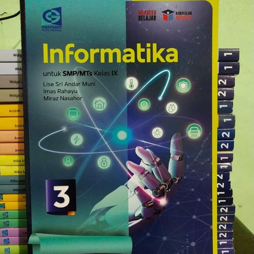 Jual Buku Informatika SMP Kelas 9 IX Kurikulum Merdeka Grafindo ...