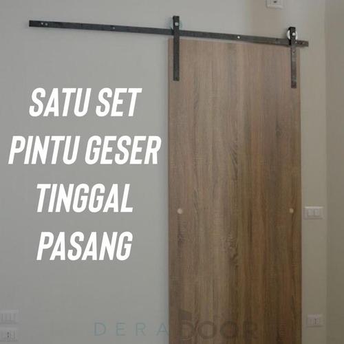 Jual ** Satu Set Pintu Sleding Kamar Tidur/Ruangan | Satu Set Pintu ...
