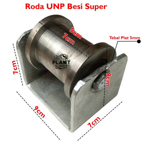 Promo Roda Pagar UNP Besi Super Jalur Rell 5cm - Kab. Tegal - Planet ...